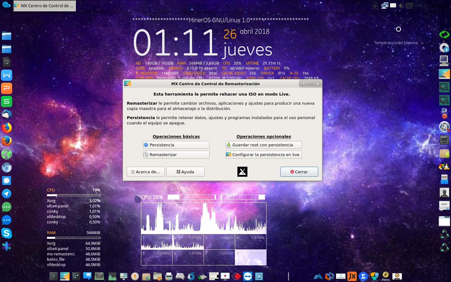 MinerOS GNU/Linux 1.0: Diferencias entre la version RC-2 gratuita y la ...