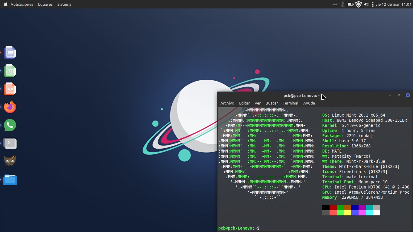 Día De Escritorio GNU/Linux: 12/03/2021 – PROYECTO TIC TAC