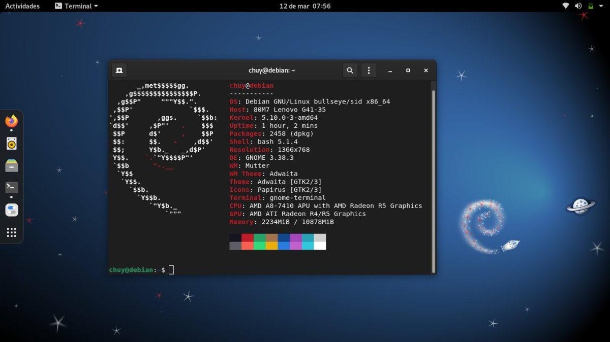 Día De Escritorio GNU/Linux: 12/03/2021 – PROYECTO TIC TAC